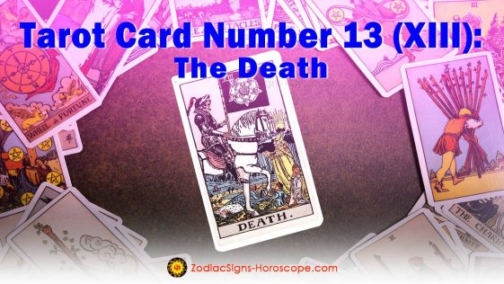 Tarot Card Number 13: The Death (XIII) Tarot Card Meanings ...