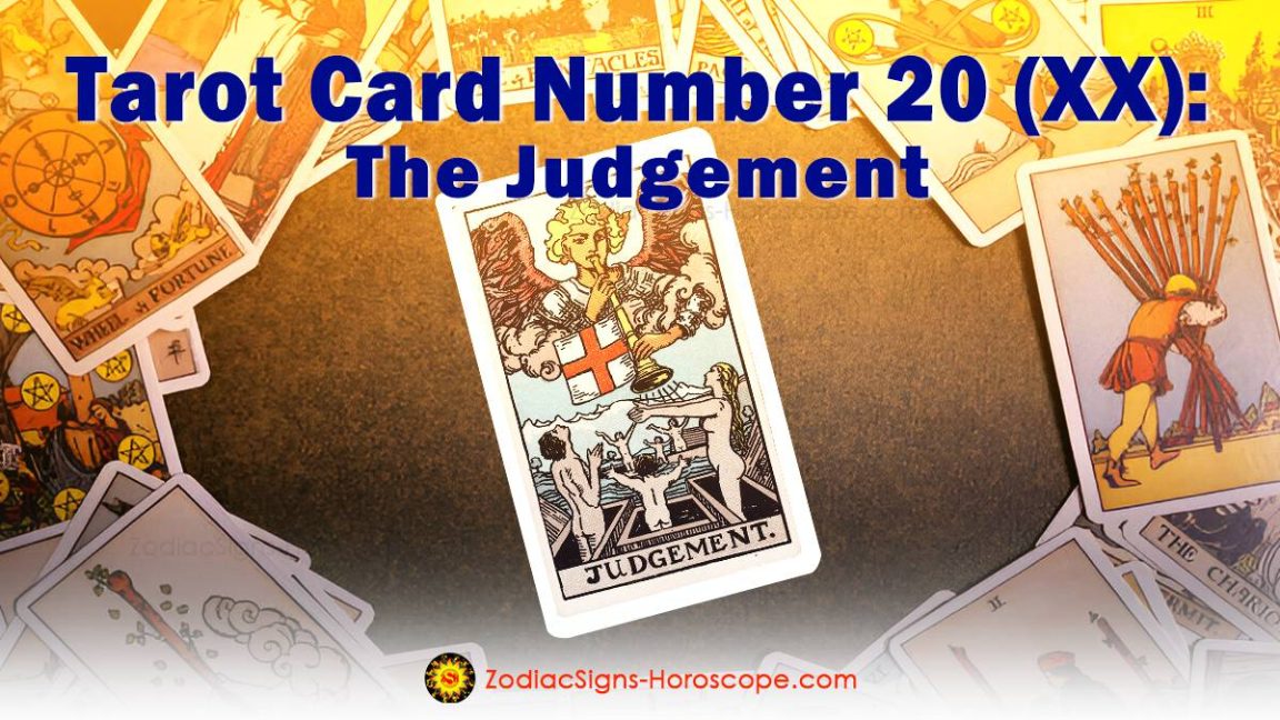 Tarot Card Number 20: The Judgement (XX) Tarot Card Meanings ...