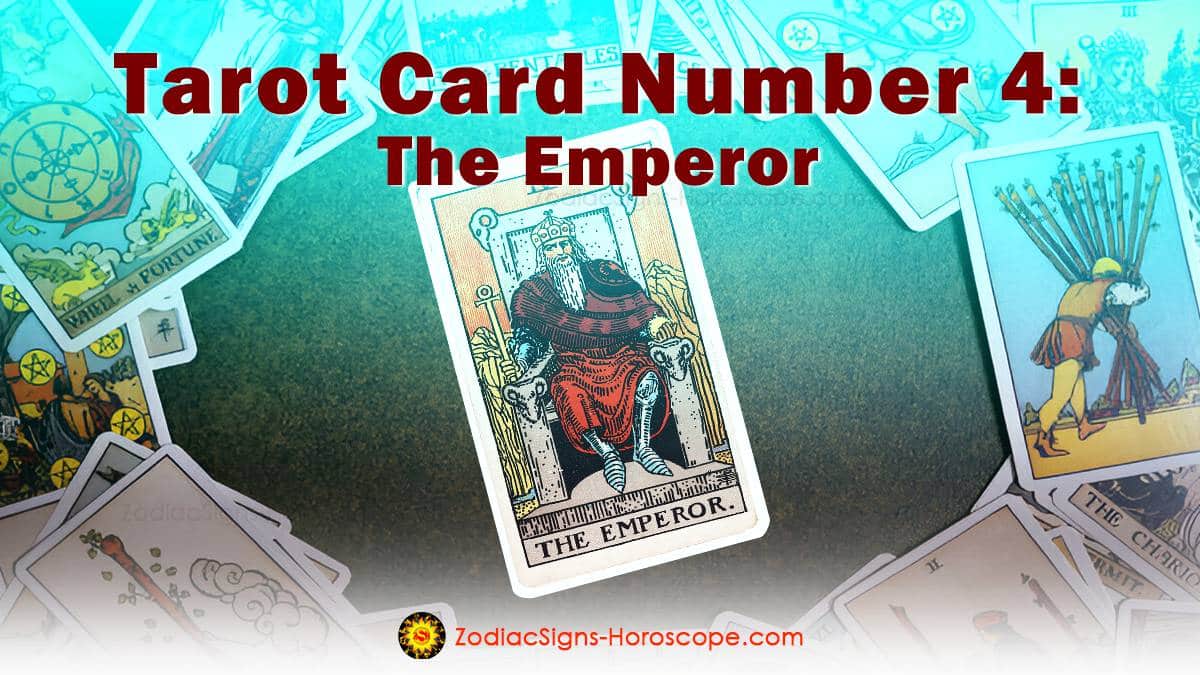 Lá bài Tarot số 4: Ý nghĩa lá bài The Emperor Tarot - ZodiacSigns-Horograph.com