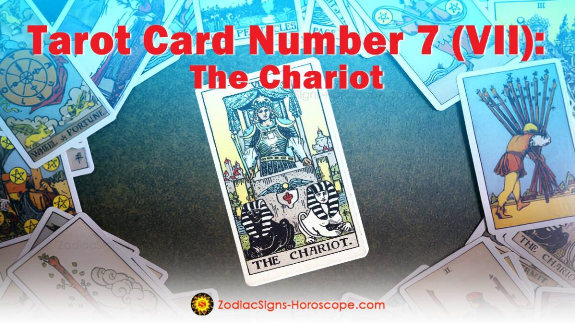 Tarot Card Number 7: The Chariot (VII) Tarot Card Meanings ...
